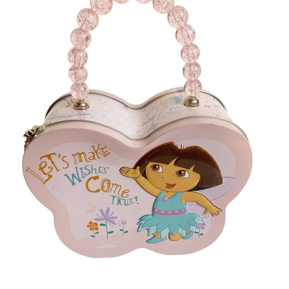 Tin Box | Toys | Dora The Explorer Metal Tin Lunch Box 208 Viacom ...